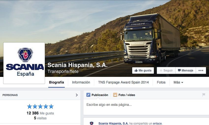 Reconocimiento para la red social de Scania