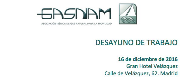 Gasnam presenta su documento "El gas natural garantiza la calidad del aire"