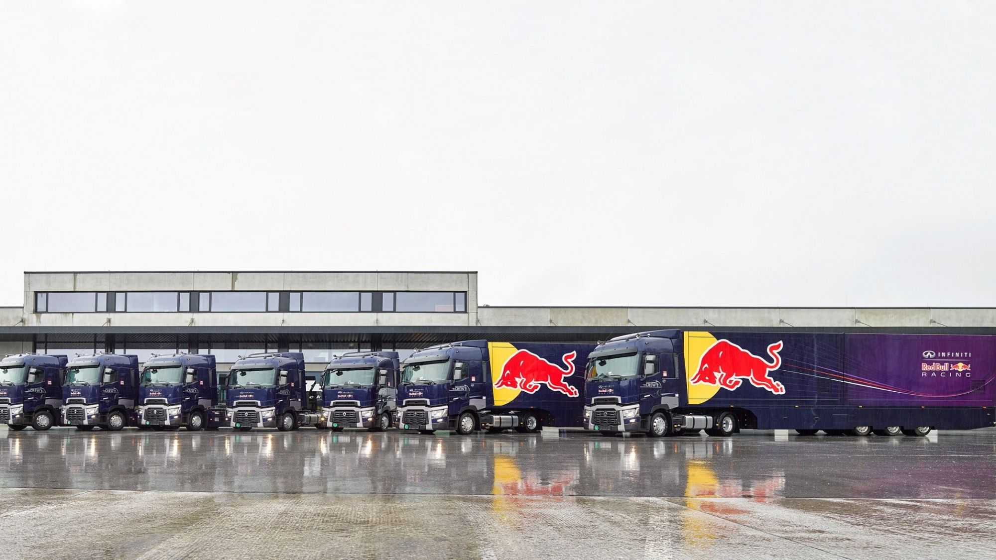 La 'Tree House' de Red Bull da apoyo al equipo de F1 en Europa