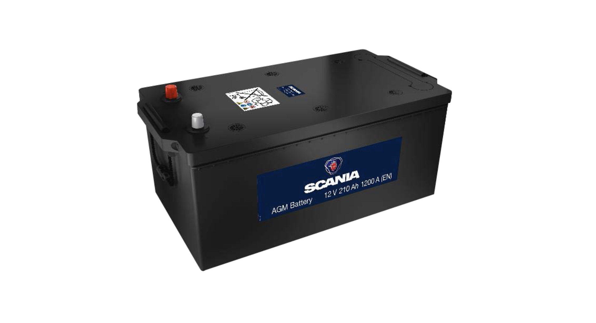 Nueva batería de Scania con tecnología AGM para aumentar la disponibilidad de los vehículos