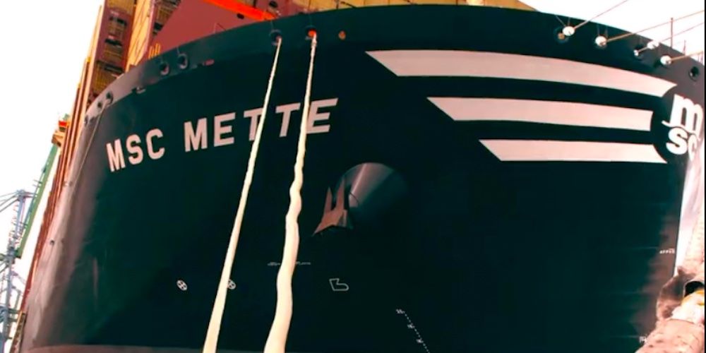 MSC incorpora un nuevo portacontenedores de 24.000 TEUs a su flota